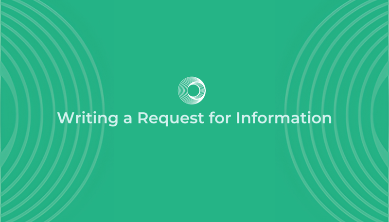 Simple Guide on Writing a Request for Information (RFI)